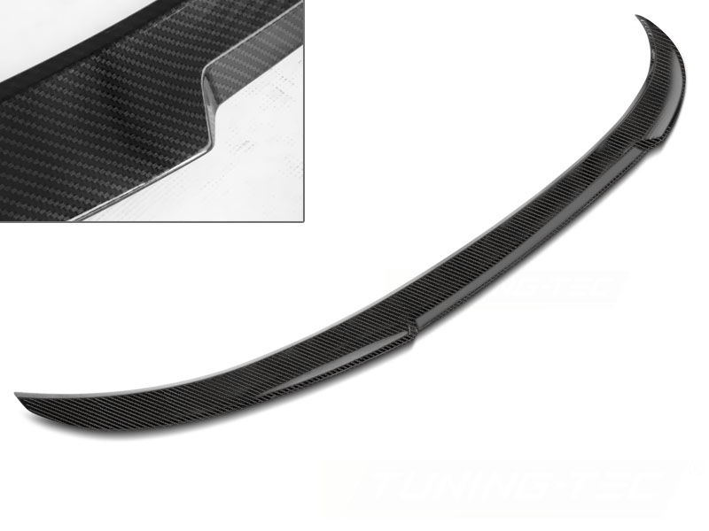 CS STYLE TRUNK SPOILER CARBON LOOK fits BMW F33 13- / F83 14- in ...