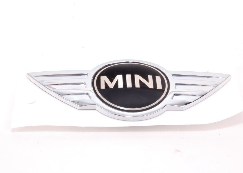 MINI NEW GENUINE COOPER R55 R56 R57 R58 R59 MINI HOOD BADGE EMBLEM ...
