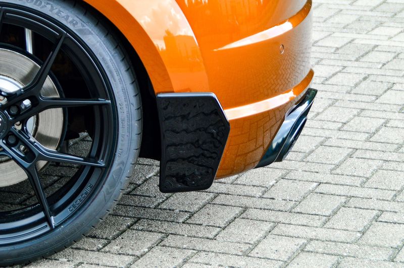 Performance Rear Bumper Side Flaps / Splitters For Audi TT with S-Line ...