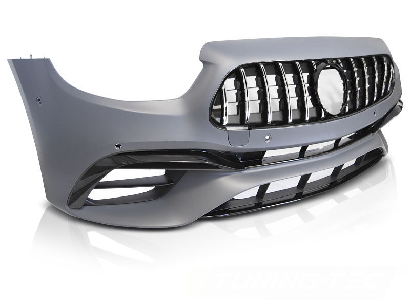 FRONT BUMPER E63 ANG PDC BLACK CHROME GRILL fits MERCEDES W213 20-23 in ...