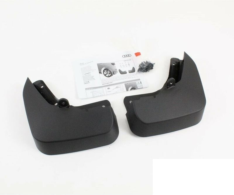 NEW GENUINE AUDI Q3 2019- REAR MUD FLAPS SPLASH GUARDS SET 83A075101 in ...