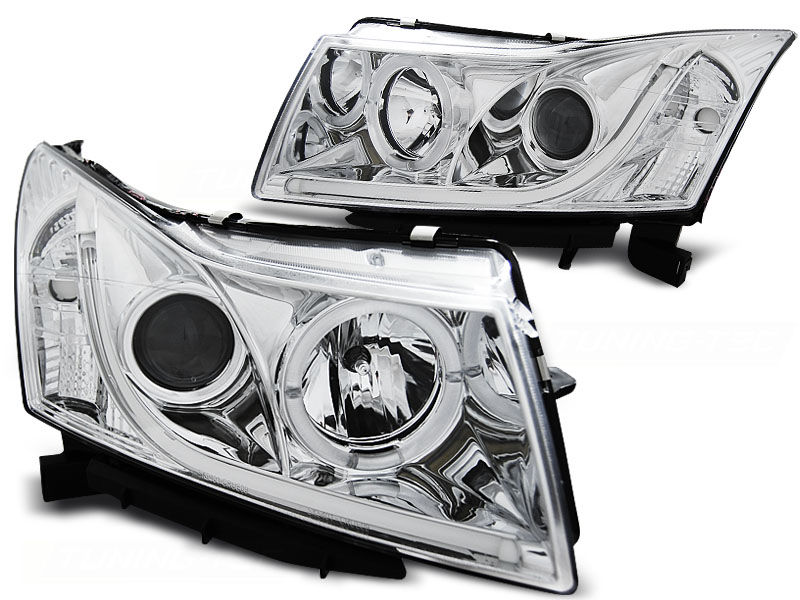 CHROME TUBE LIGHT FOR CHEVROLET CRUZE 09-12 in Headlights - buy best ...