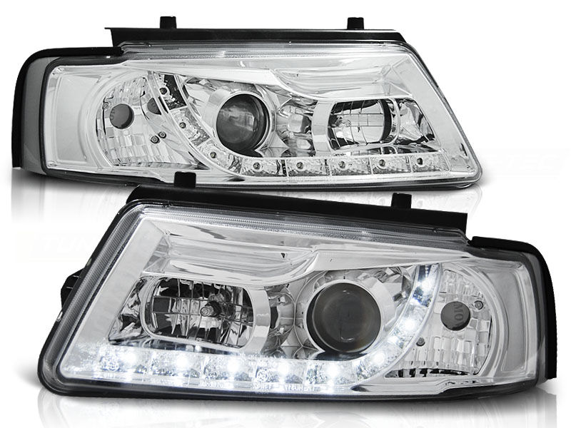 HEADLIGHTS DAYLIGHT CHROME fits VW PASSAT B5 11.96-08.00 in Headlights ...