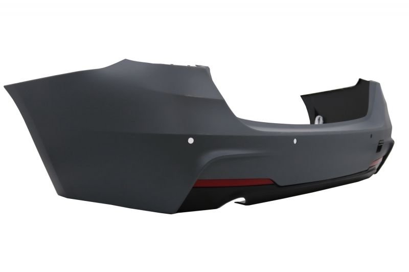 M Sport Rear bumper For BMW F31 Touring with PDC - Exhaust type (O ...