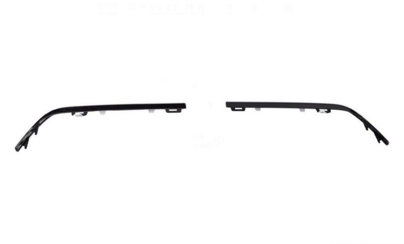 NEW GENUINE MERCEDES MB C W205 C63 AMG REAR BUMPER TRIM STRIP GLOSS ...