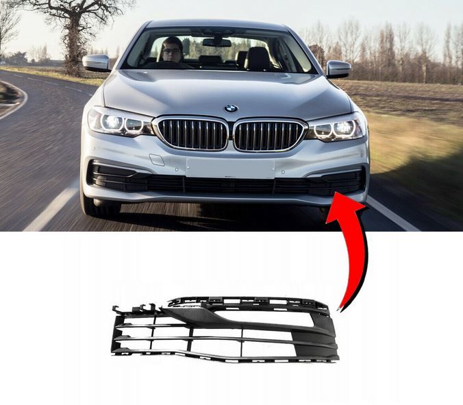 NEW GENUINE BMW 8 SERIES G14 G15 M FRONT BUMPER LOWER CENTER GRILL ...