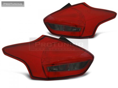 FORD FOCUS 3 15-18 HATCHBACK RED SMOKE LED in Taillights - buy best ...