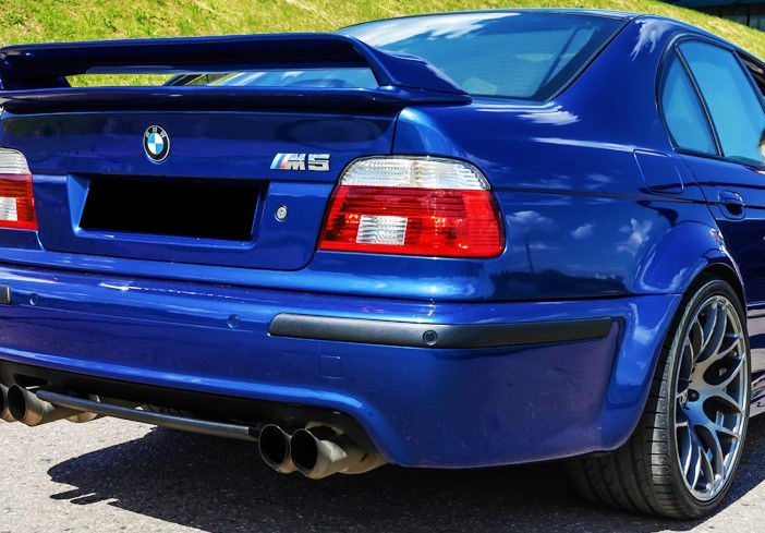 Aerodynamic Low Kick Rear trunk Spoiler wing for BMW E39 from ABS in ...