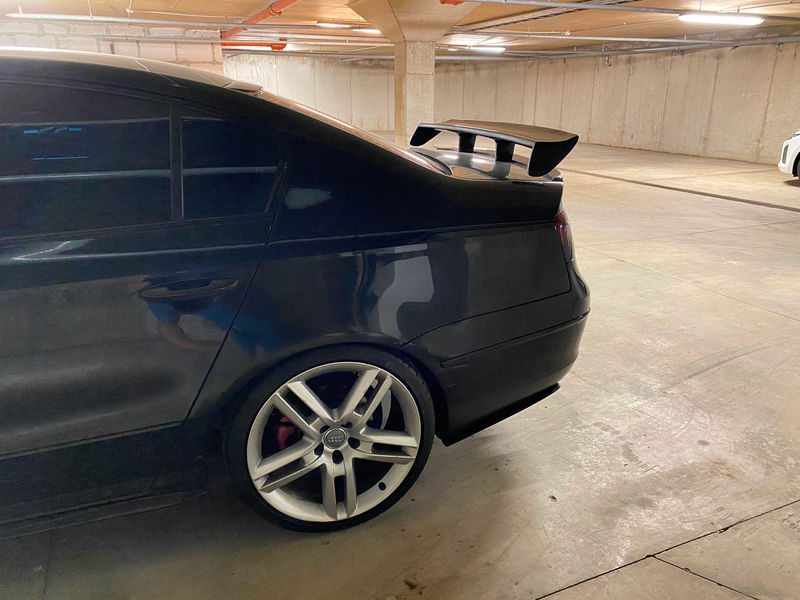 RS Line Rear trunk spoiler Wing DTM Style for Audi A4 B9 S4 Saloon in ...
