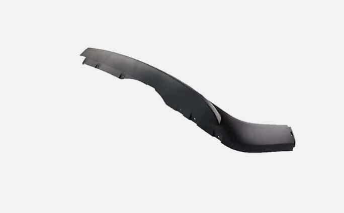 FOR NEW GENUINE MINI F56 F57 REAR JCW BUMPER LOWER LIP BLACK RIGHT WITH ...