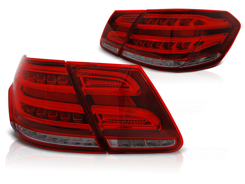 MERCEDES W212 E-KLASA 09-13 SEDAN RED SMOKE LED in Taillights - buy ...