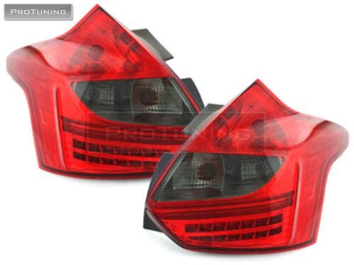 FORD FOCUS 3 11- 10.14 HATCHBACK RED SMOKE LED in Taillights - buy best ...