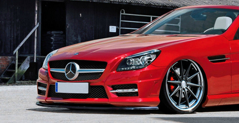 Front Bumper spoiler / skirt / valance For Mercedes Benz SLK R172 Sport ...