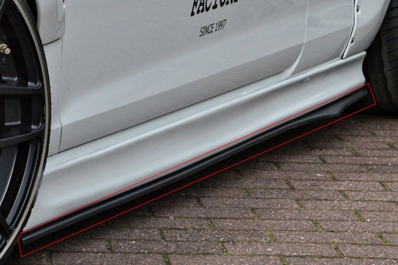 Performance Side skirts addons / Blades / diffusers / sill covers For ...