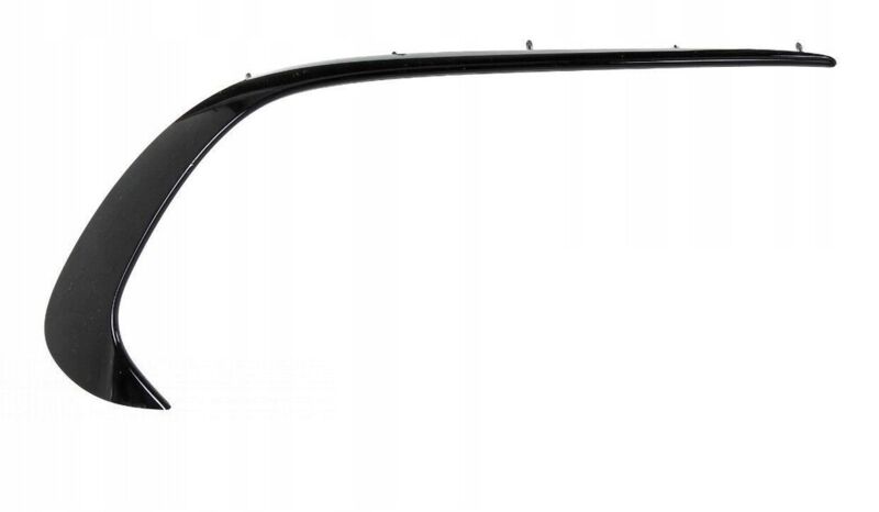 NEW GENUINE MB A W176 AMG FRONT BUMPER right GLOSS BLACK FLICK ...