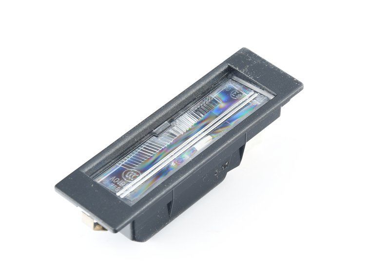 NEW GENUINE MINI R55 R60 R61 REAR LICENSE PLATE LAMP LIGHT LENS COVER ...