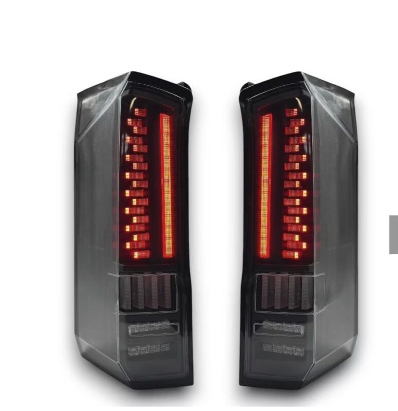 FULL LED TAIL LIGHTS RED SMOKED SEQ fits VW CRAFTER 17- in Taillights ...
