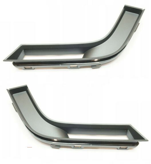 NEW GENUINE AUDI A3 S3 FRONT LOWER BUMPER TRIM PAIR SET LEFT N/S ...