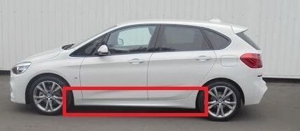 BMW NEW GENUINE 2 SERIES F45 M SPORT PACKAGE SIDE SKIRT SILL LEFT N/S ...