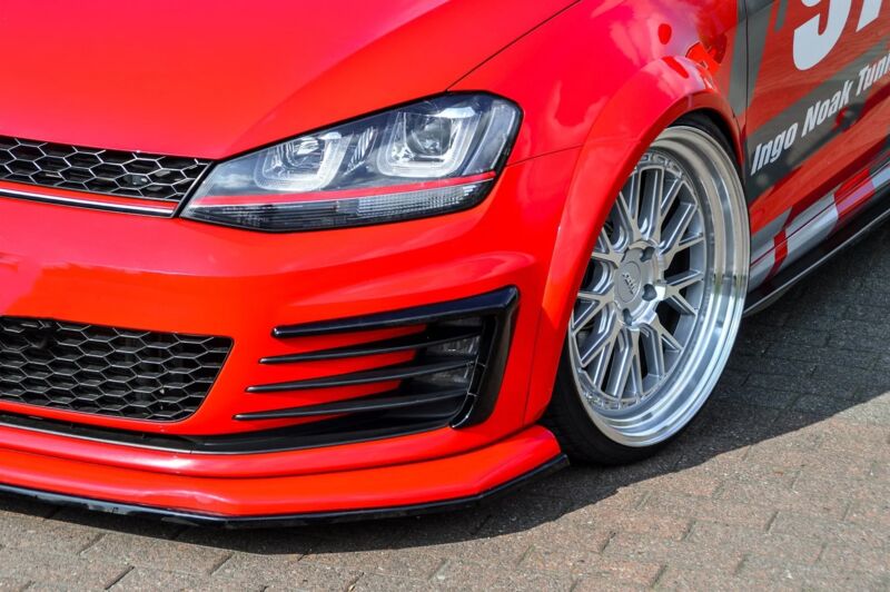 Clubsport Style Front bumper Fog Lights frames for VW Golf 7 GTI 13-16 ...