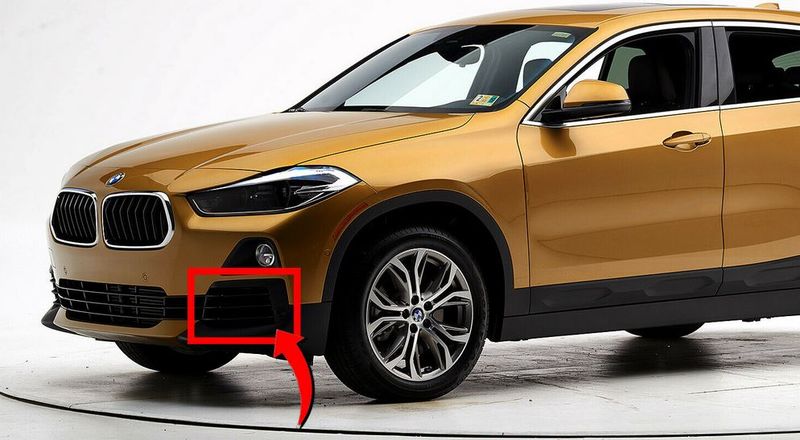 NEW GENUINE BMW X2 SERIES F39 FRONT BUMPER LATERAL GRID GRILL LEFT N/S ...