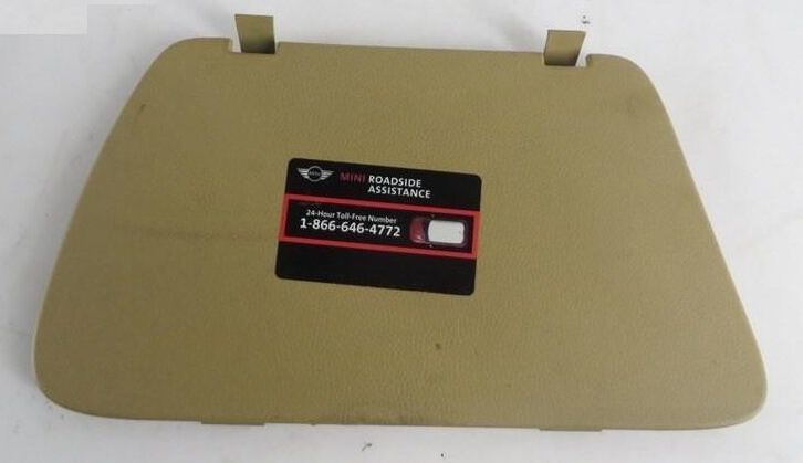 NEW GENUINE MINI COOPER R50 R53 COVER INSERT FOR TRUNK TRIM BEIGE LEFT ...