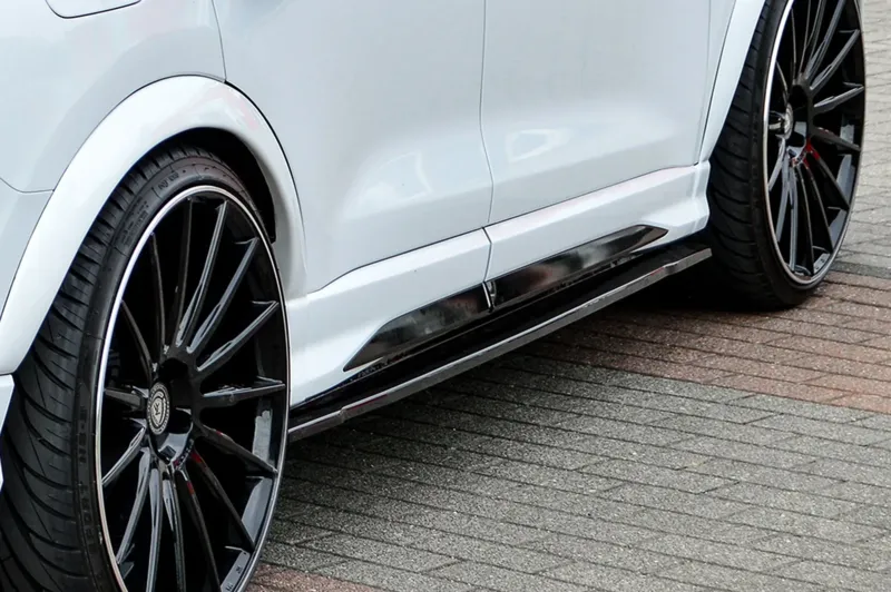 Performance Side skirts addons / Blades / diffusers / sill covers For ...