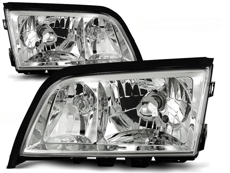 HEADLIGHTS CHROME fits MERCEDES W202 C-KLASA 06.93-06.00 in Headlights ...