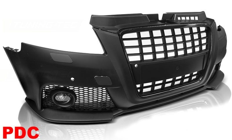 RS Front bumper for AUDI A3 08-12 BLACK PDC in Bumper - buy best tuning ...