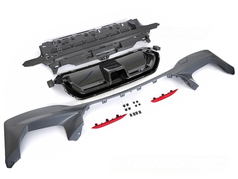 REAR BUMPER DIFFUSER SPORT CS STYLE fits BMW G30 / G31 17-20 in ...