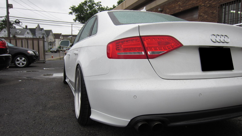 Spoilers Volets Diviseurs LatÉraux De Pare Chocs Arrière Rs Pour Audi