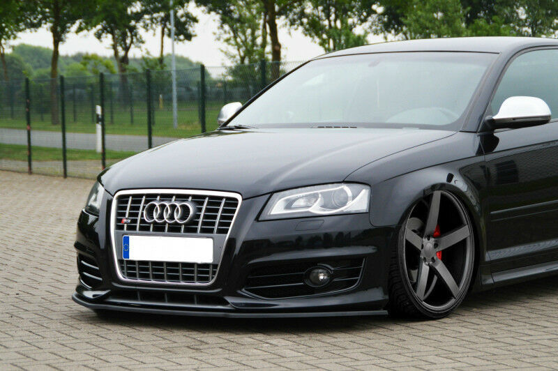 Spoiler / gonna / mantovana per paraurti anteriore per Audi S3 8P S3 Sportback