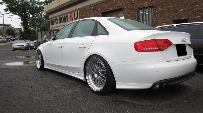 Spoilers Volets Diviseurs LatÉraux De Pare Chocs Arrière Rs Pour Audi A4 B8 Eur 114 99 Picclick Fr