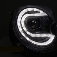 HEADLIGHTS TUBE LIGHT BLACK LED fits BMW MINI (COOPER) 06-14 in ...