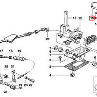 BMW NEW GENUINE AUTOMATIC TRANSMISSION SHIFTER SELECTOR KNOB HANDLE MTC ...