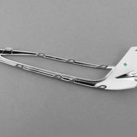 NEW GENUINE BMW 5 SERIES G30 G31 FRONT BUMPER LUXURY LINE CHROME TRIMS ...