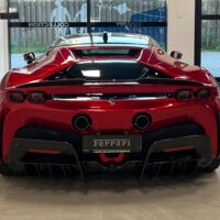 CARBON Performance Aero trunk Spoiler boot extension for Ferrari SF90 ...