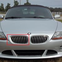 BMW NEW GENUINE Z4 SERIES E85 E86 FRONT BUMPER KIDNEY GRILL RIGHT O/S ...