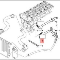 BMW NEW GENUINE 3 E46 330ix X3 E83 X5 E53 M54 PETROL ENGINE COOLANT ...