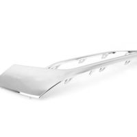 NEW GENUINE BMW 5 SERIES G30 G31 FRONT BUMPER LUXURY LINE CHROME TRIMS ...