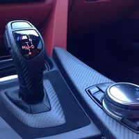 BMW NEW GENUINE 3 4 F30 F33 M PERFORMANCE GEARSHIFT ALCANTARA CARBON ...