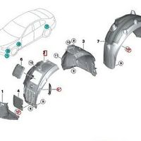 FOR NEW GENUINE BMW 5 SERIES G30 G31 FRONT WHEELHOUSING FRONT SECTION ...