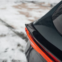 Trunk lower middle carbon spoiler for Cupra Formentor Facelift in ...