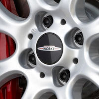 MINI NEW OEM R52 R53 R54 R55 R56 R57 R58 R59 JCW LOGO CENTER CAP ...