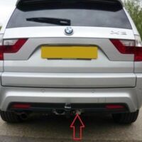 BMW NEW GENUINE E83 X3 REAR M SPORT BUMPER TOW BAR HOLE COVER CAP ...