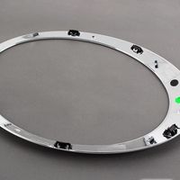MINI NEW GENUINE R55 R56 R57 R58 R59 N/S LEFT CHROME HEADLIGHT TRIM ...