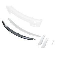 MINI NEW GENUINE R52 R53 S FRONT BUMPER LOWER SPOILER BLACK 51117130315 ...