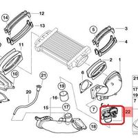 NEW GENUINE MINI COOPER S R52 R53 BYPASS SHUT OFF VALVE FOR ...