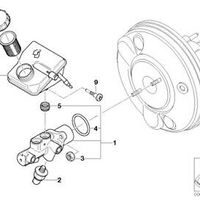 NEW GENUINE MINI R50 R52 R53 BRAKE FLUID RESERVOIR SCREW FILLER CAP ...