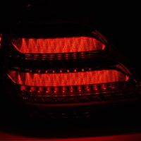 LED BAR TAIL LIGHTS RED WHITE SEQ fits MERCEDES W203 C-CLASS SEDAN 04 ...